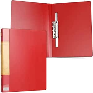 Amazon.com: Report Covers Red Foldable Cover Clipboard Data Folder ...