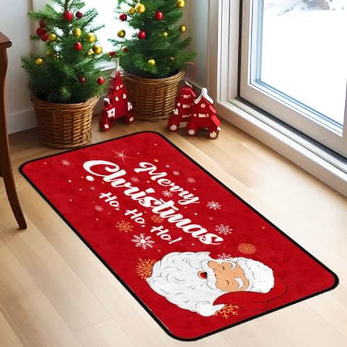 Genhuyiz Christmas Classics Door Mat 40 X 20 Inch for Indoor Outdoor ...