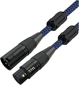 Amazon.com: Balanced XLR Extension Cable Compatible with AMP Speaker ...