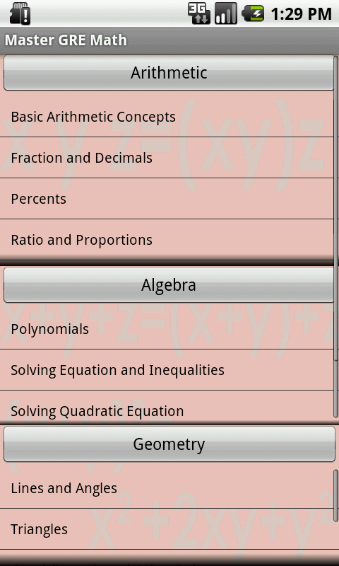 Master GMAT Math Lite - App on Amazon Appstore
