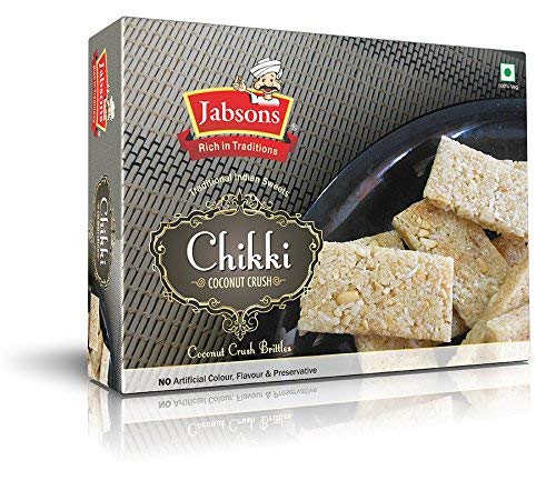 Amazon.com : Jabsons Chikki Coconut Crush 400gm : Grocery & Gourmet Food
