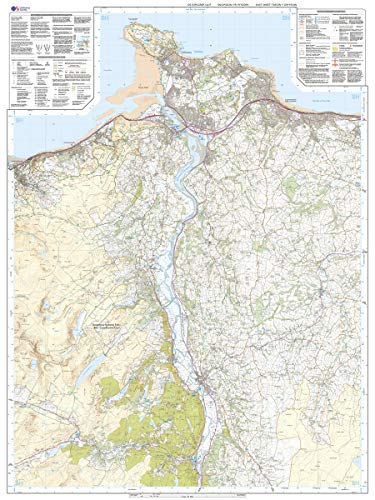Snowdon / Yr Wyddfa Map | Conwy Valley / Dyffryn Conwy | Ordnance ...
