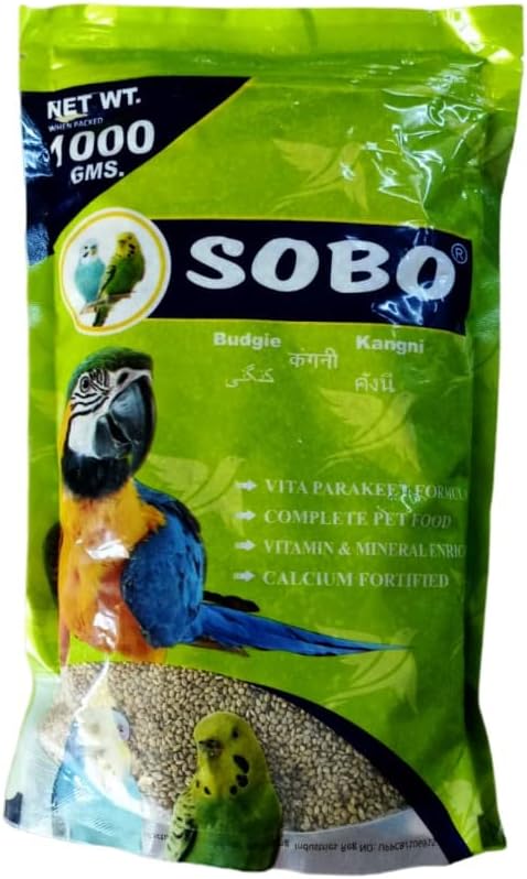 Buy Sebo kangani 1000gms Birds Food for Budgie Complete Birds Food ...