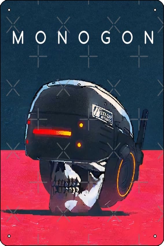 Amazon.com : Monogon Poster 8 x 12 Inch Funny Metal Tin Sign Game Room ...