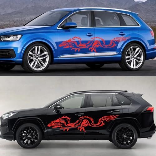 Amazon.com - Dragon Car Decals, Self-Adhesive Vinyl Graphics Decals for ...
