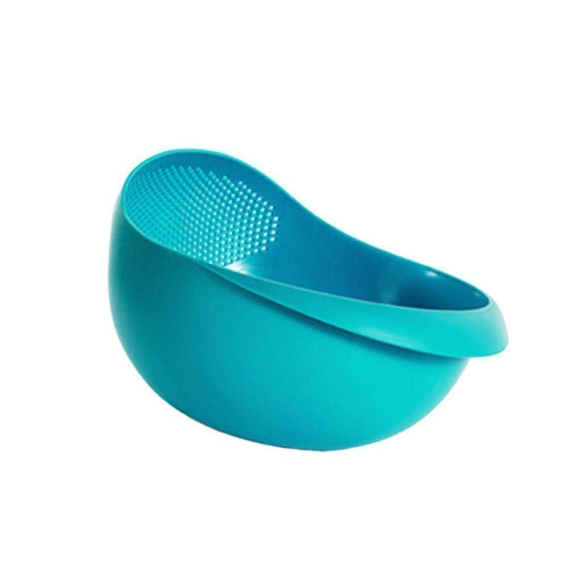 Kuber Selection Pack of 2 Plastic Rice Bowl Strainer, Washing Bowl for ...