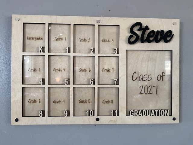 Amazon.com: School Years Picture Frame, K-12 Picture Frame, Grade ...