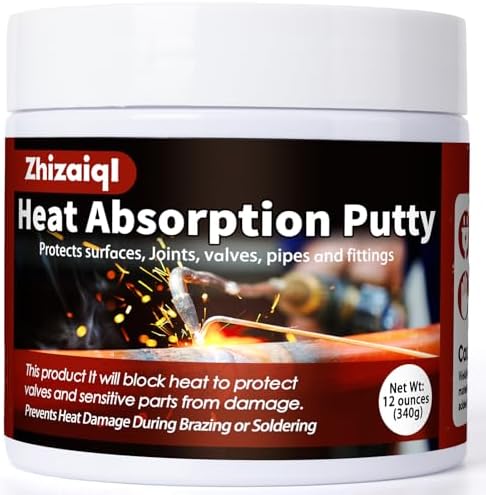 Amazon.com: Heat Blocking Putty, Wet Water Rag Heat Absorbing Barrier ...