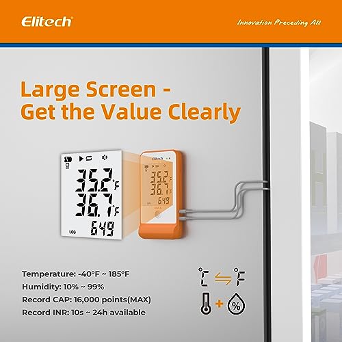 Snapklik.com : Digital Temperature Data Logger Medical Refrigerator ...