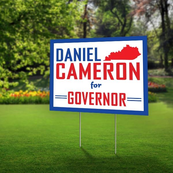 Letrero de Cameron For Governor Yard Daniel Cameron For Governor Sign ...