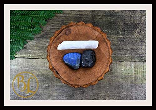 Amazon.com: PROTECTION Gemstone Kit 3 Healing Protection Gemstone Set ...