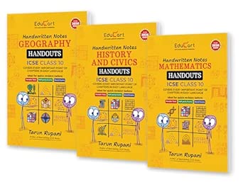 Educart Handouts ICSE Class 10 Handwritten Notes 2026 – Geography ...