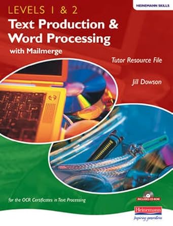 Amazon.com: Heinemann Text Production & Word Processing Levels 1 & 2 ...