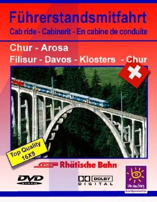 Führerstandsmitfahrt - Rhätische Bahn 4. Filisur - Landquart - Chur ...