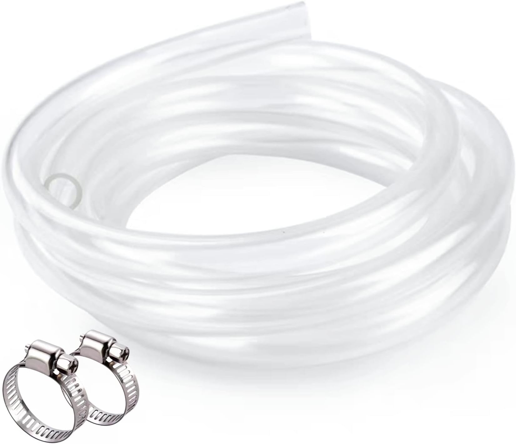 Amazon.com: PVC Tubing 1" ID x 1-1/4" OD - 10 ft Clear Vinyl Tubing ...