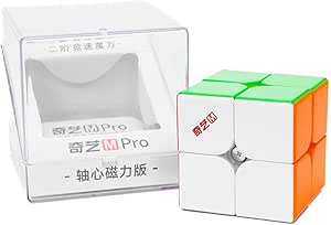 Amazon.com: QY M Pro 2x2 Magnetic (Ball-Core) Speed Cube (Official USA ...