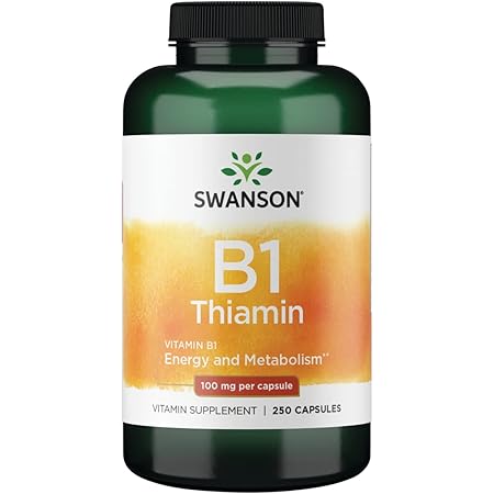 Amazon.com: MASON NATURAL Vitamin B1 (Thiamin) 100 mg - Healthy ...