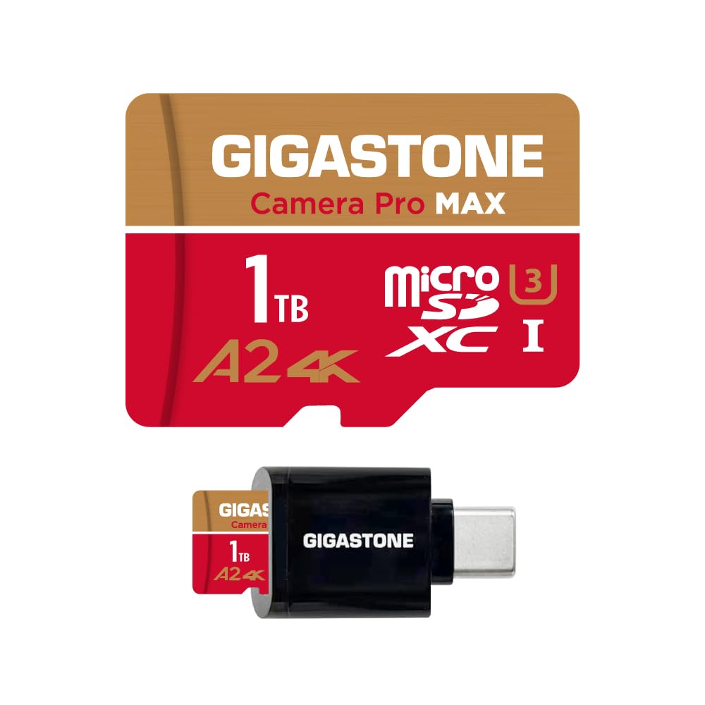 Amazon.com: [5-Yrs Free Data Recovery] GIGASTONE 1TB Micro SD Card with ...