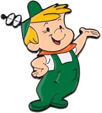 Amazon.com: Classic Cartoon Show Elroy Character Metal Enamel Pin ...