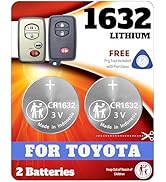 Amazon.com: Toyota Key Fob Battery Replacement Kit - CR2032 3V Lithium ...