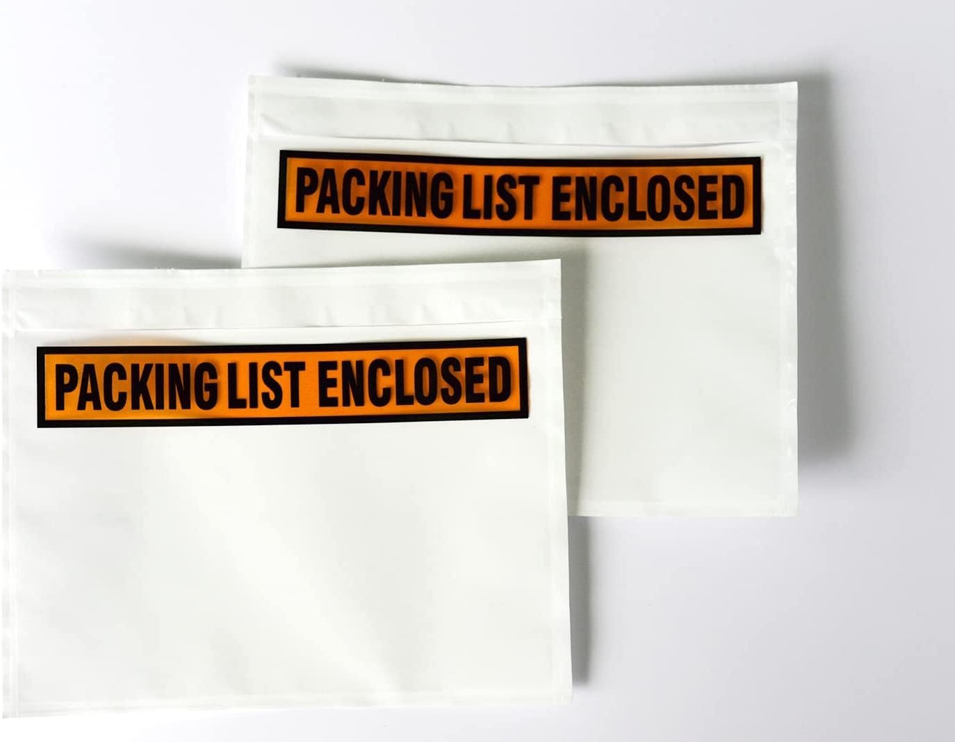 Amazon.com : 1000 Pcs Packing List Envelope Pouches 7.5 x 5.5 inch ...