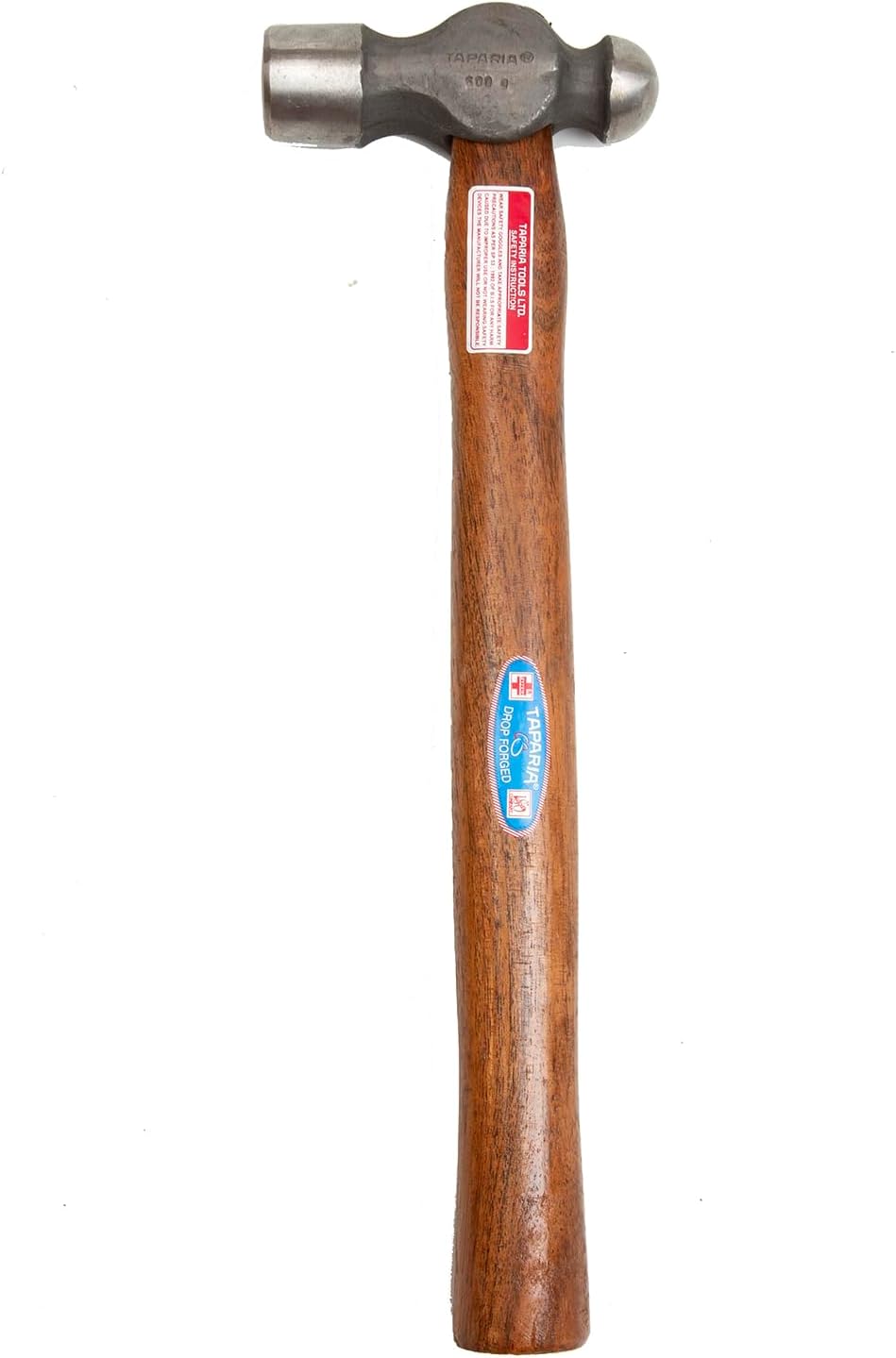 Taparia WH 500 B Steel (500g) Ball Pein Hammer with Handle (Brown and ...