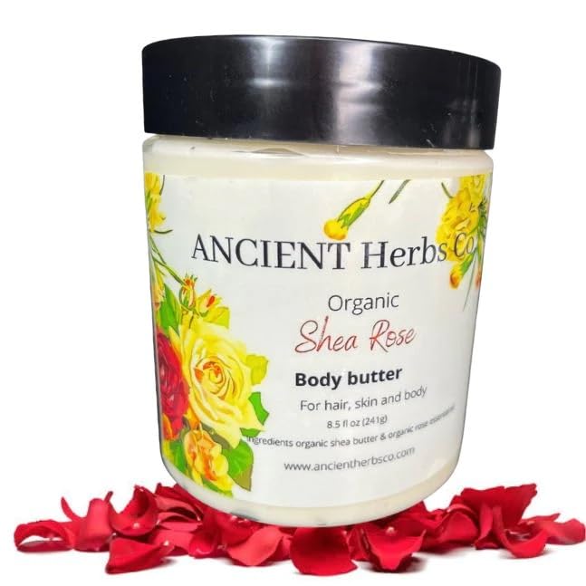 Amazon.com : Ancient Herbs Co. Rose Whipped Shea body butter : Beauty ...