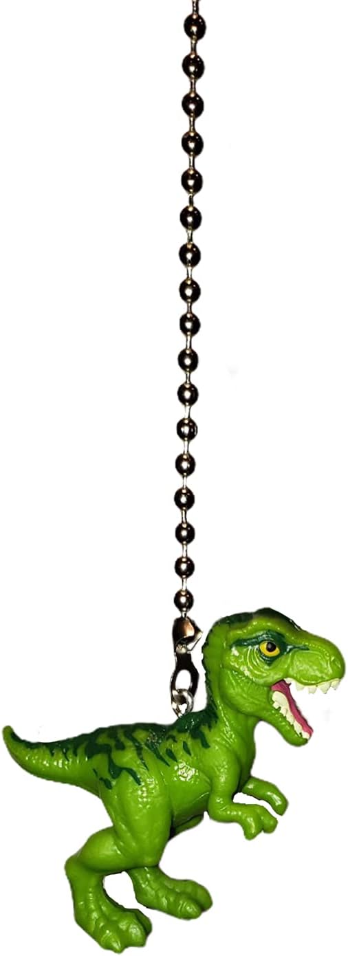 Tyrannosaurus Rex T-REX Dinosaur Dino Ceiling Fan Pull Light Chain ...