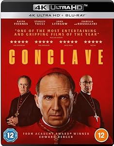 Conclave 4K UHD [Blu-ray]: Amazon.co.uk: Ralph Feinnes, Stanley Tucci, John Lithgow, Edward ...