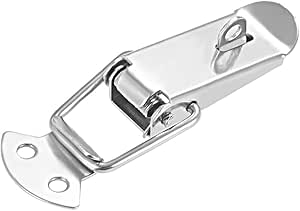 uxcell Spring Loaded Toggle Latches, 90mm Length Stainless Steel 304 ...