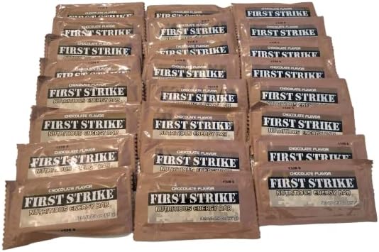 Amazon.com: First Strike Bar, Chocolate Flavor - Full Size (2.3 oz ...