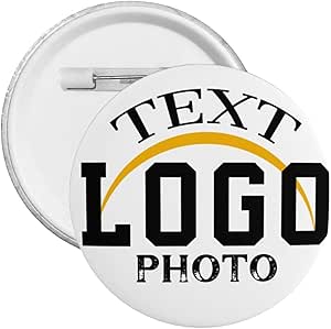 Amazon.com: Bulk Custom Pins Custom Buttons Pins Design Your Own Personalized Pinback Button ...