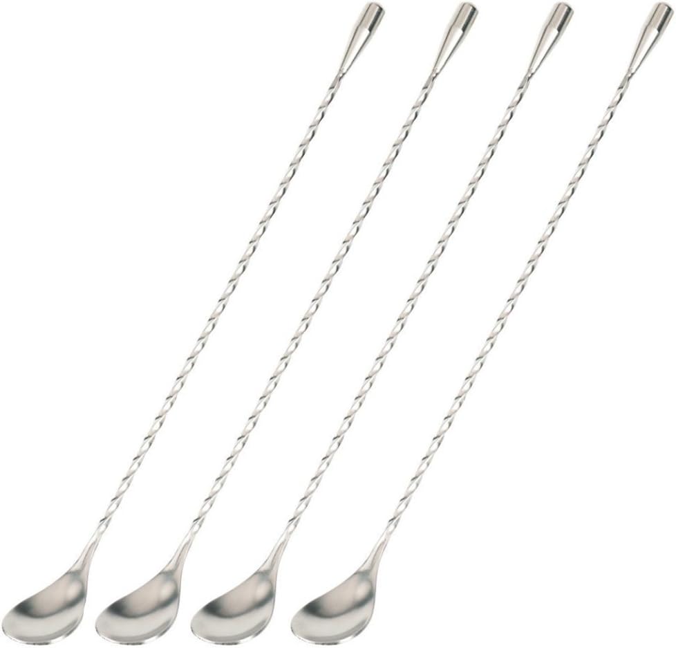 COOCANKE Cocktail Stirrers,Long Spoon for Bar,Stirring Spoon for Coffee ...