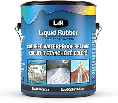 Liquid Rubber Color Waterproof Sealant - Multi-Surface Leak Repair ...