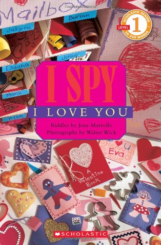 Amazon | I Spy I Love You (Scholastic Reader: I Spy Level 1) | Marzollo ...
