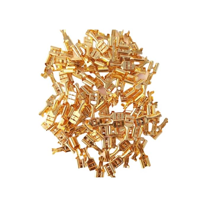 Buy Aameria RO 200pcs 6mm Electrical (Lugs Thimmble pin) Wire Cable ...