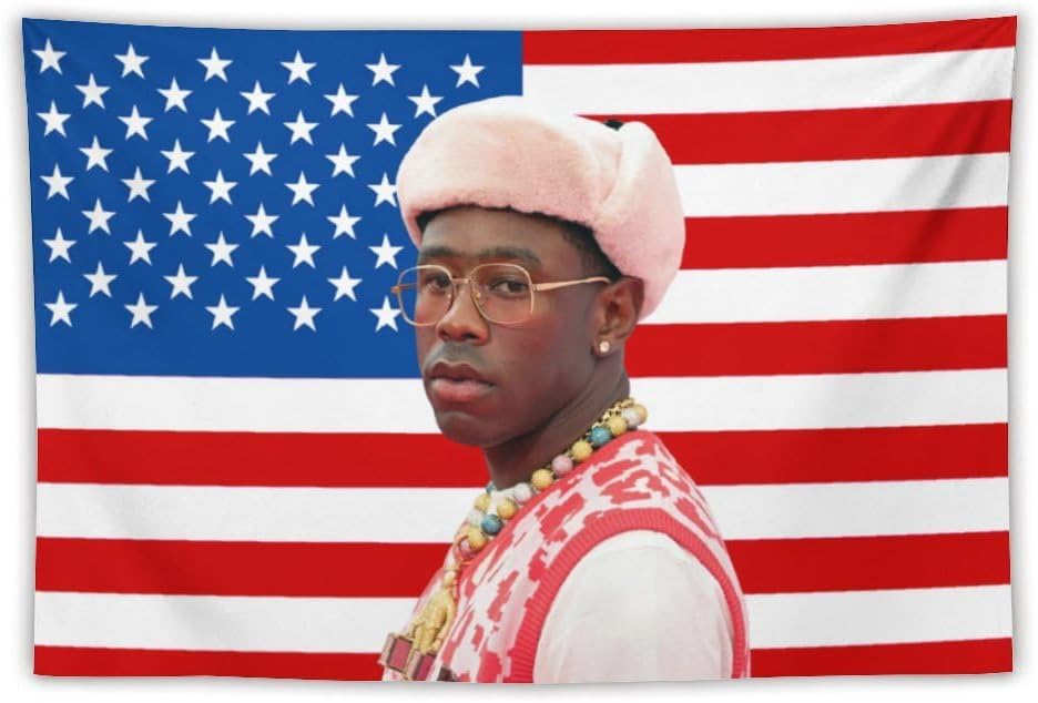 Amazon.com: NOsawa Singer Tyler Tapestry Home Decor Rapper Music Wall ...