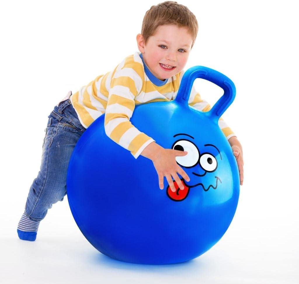 Lucario Hop Ball for 6-12 Year Kids, Sit and Bounce Rubber Bounce Ball ...