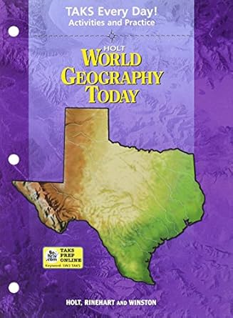 Amazon.co.jp: World Geography Today, Grades 9-12 Taks Everyday ...