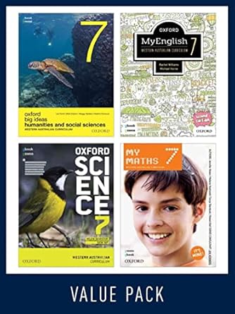 Oxford Value Pack Western Australian Curriculum Year 7 2024 (print ...
