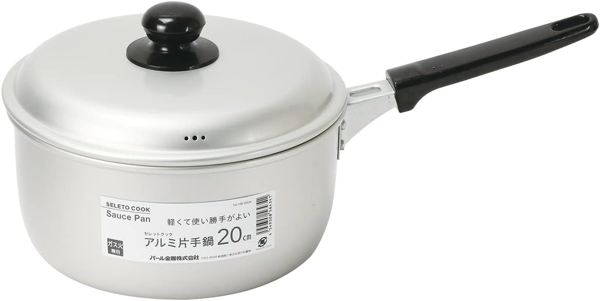 Amazon｜パール金属 片手鍋 20cm IH対応 ステンレス製 NEWノヴェル HB-3623｜片手鍋・ソースパン オンライン通販