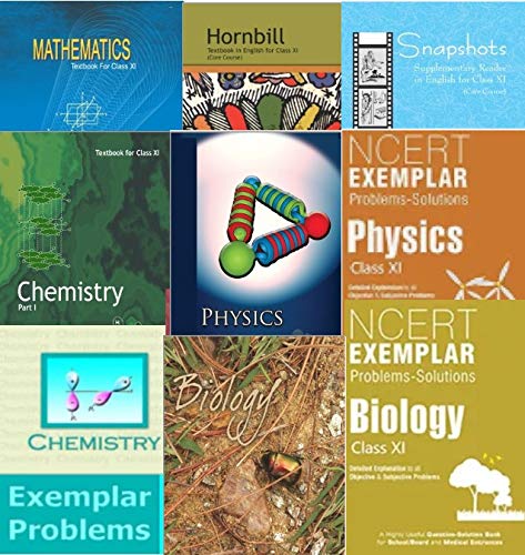 NCERT Science (PCMB) Complete Books Set + Exemplars Class 11 (12 Books ...