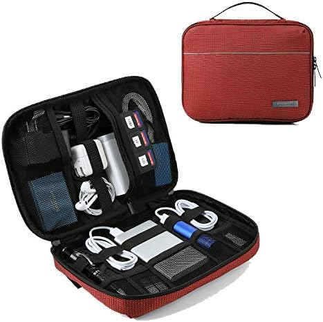 Amazon.com : BAGSMART Travel Cable Organizer Cases Electronics ...