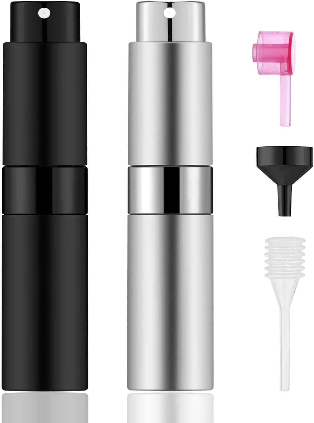 2 botellas de atomizador de perfume portátiles de 0.3 fl oz, botella de ...