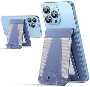 Amazon.com: HiWe for Magsafe Wallet, Magnetic Wallet with Adjustable Stand, Eiffel-Tower Magsafe ...
