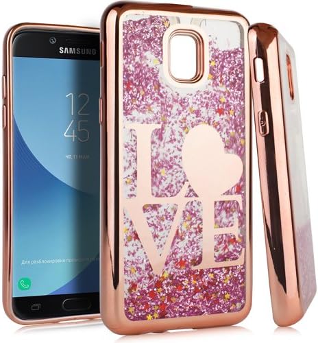 Amazon.com: Cellphone Case for Samsung J7 (2018) - Sparkling Floating ...