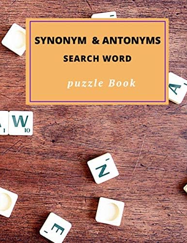 Antonym Word Search Puzzles