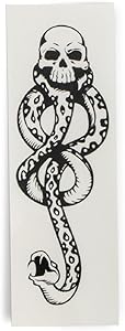 Amazon.com: Disguise Harry Potter Death Eater Tatto, Official Wizarding ...
