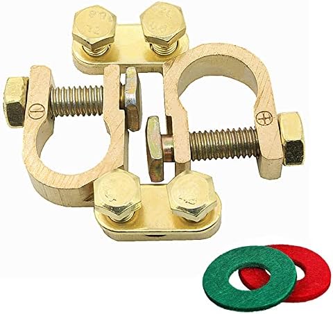 Amazon.com: Universal Battery Terminal Connectors 1 Pair, Pure copper ...