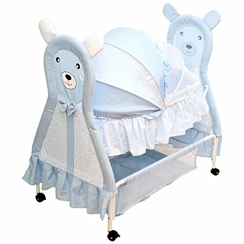 Buy Deliababy Rocking Cradle (Light Blue) Online at Low Prices in India ...